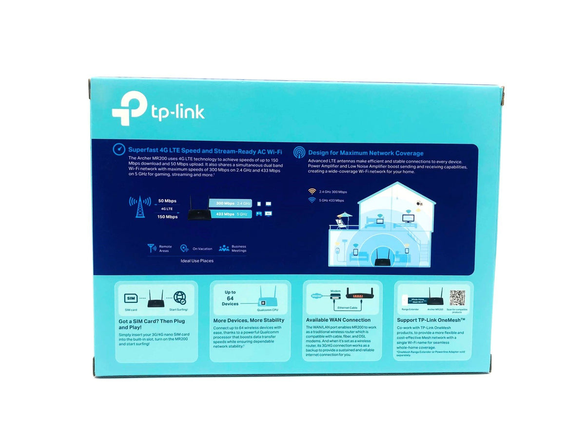 4G-router med Dual Band upp till 750 Mbps (Simkort) – Strängnäs Datorer AB