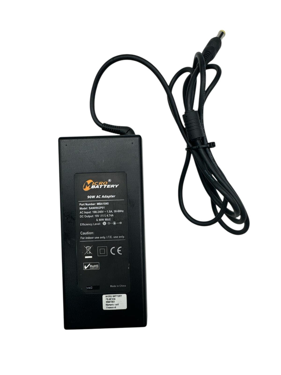 Laddare/AC-adapter MicroBattery modell SAN0902P01 bärbar datoradapter ...