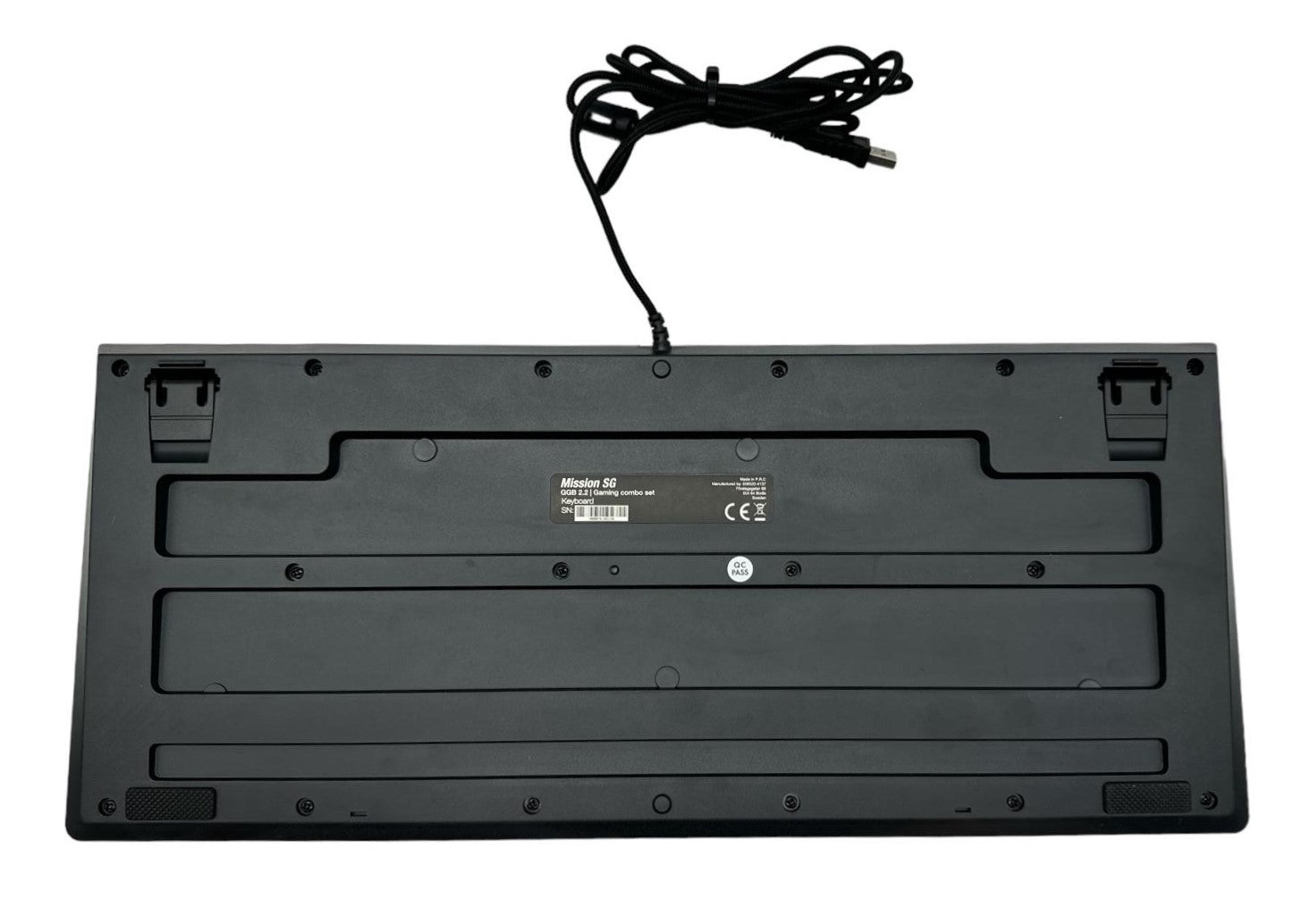 MIssion SG GGB 2.2 keyboard - Nordic - black - Tangentbord - Nordisk ...